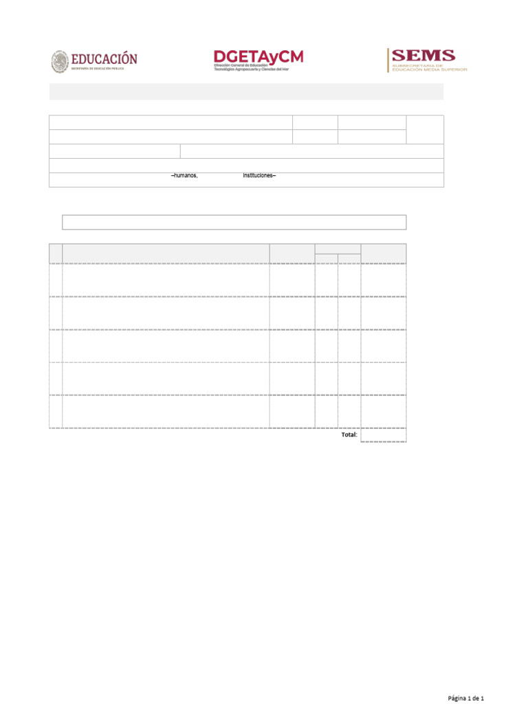 Formatos de Evaluacion Progresion 6 | PDF | Evaluación | Cognición