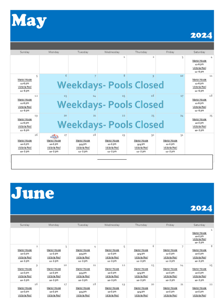 2024 Calendars and Rules. Updated 04.22.24 | PDF | Swimming