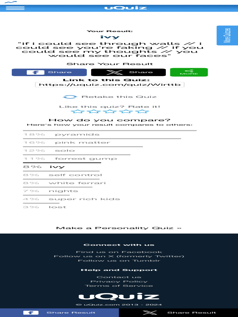 Music Personality Quiz | PDF