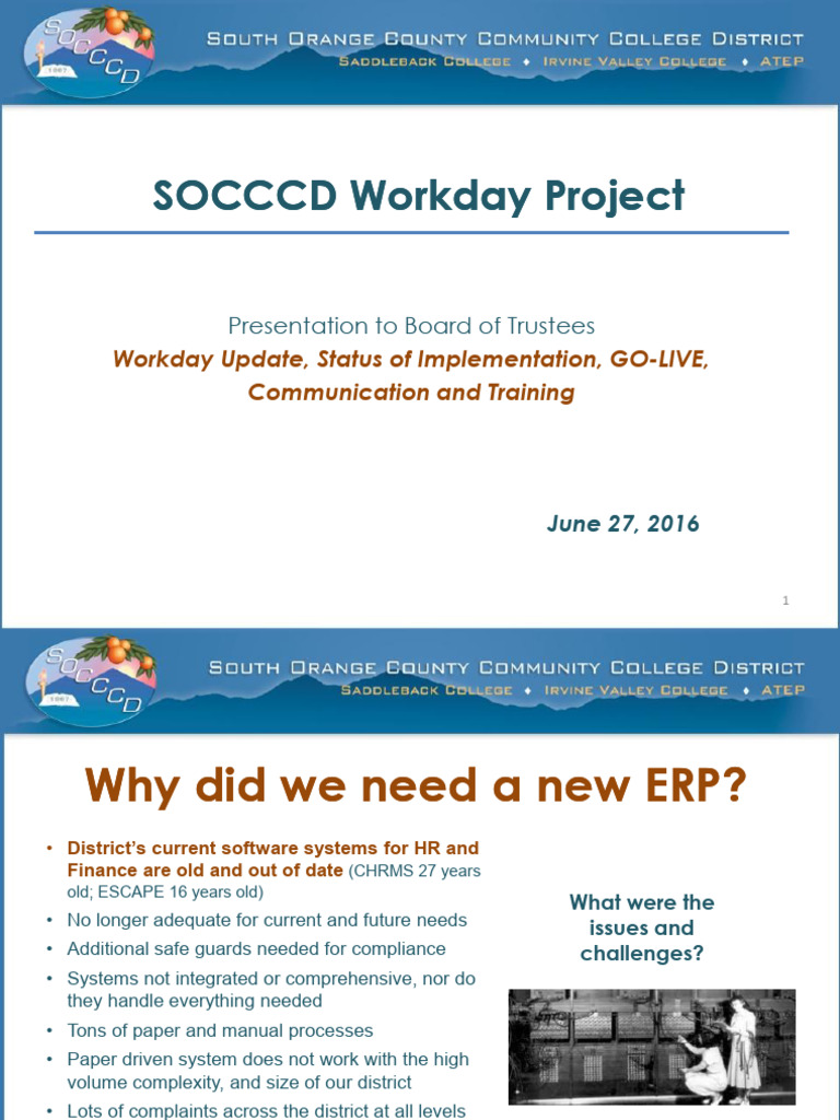 SOCCCD Workday Project (PDFDrive) | PDF | Human Resource Management | Accounts Payable