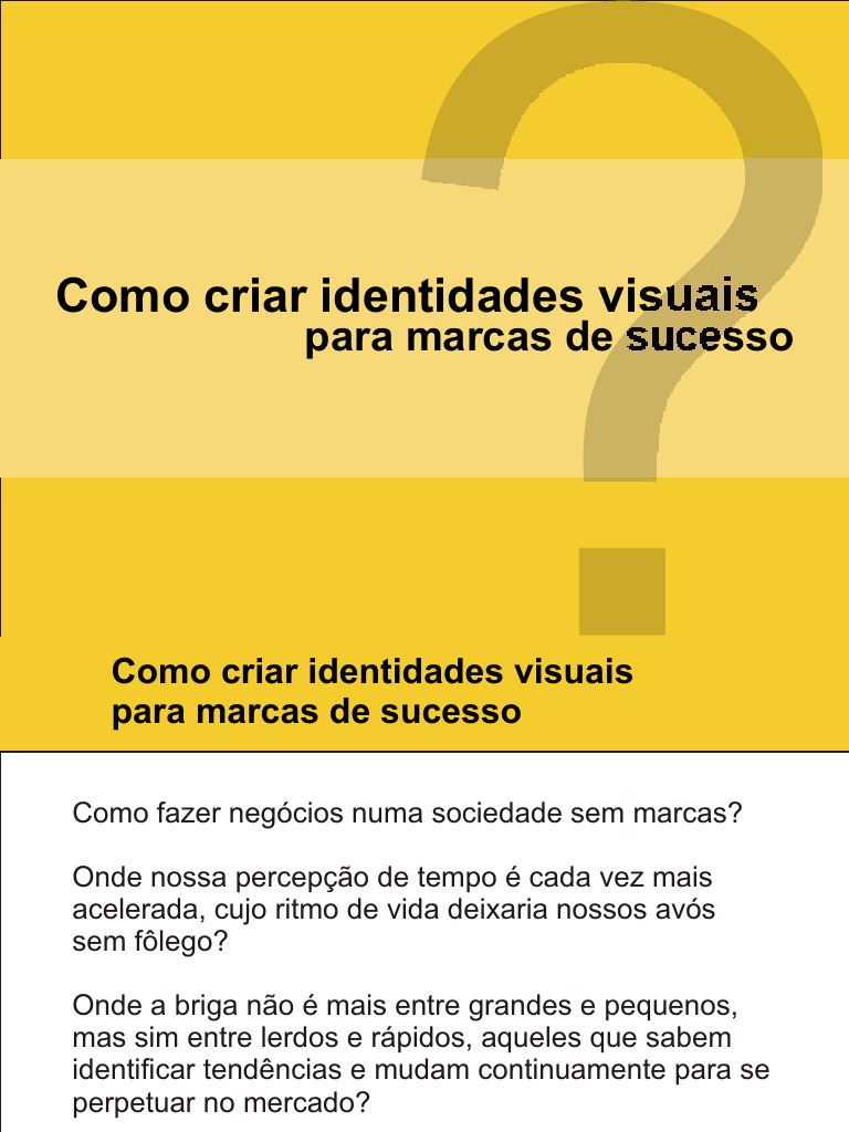 Como Construir Marcas de Sucesso | PDF | Marca | Embalagem e rotulagem
