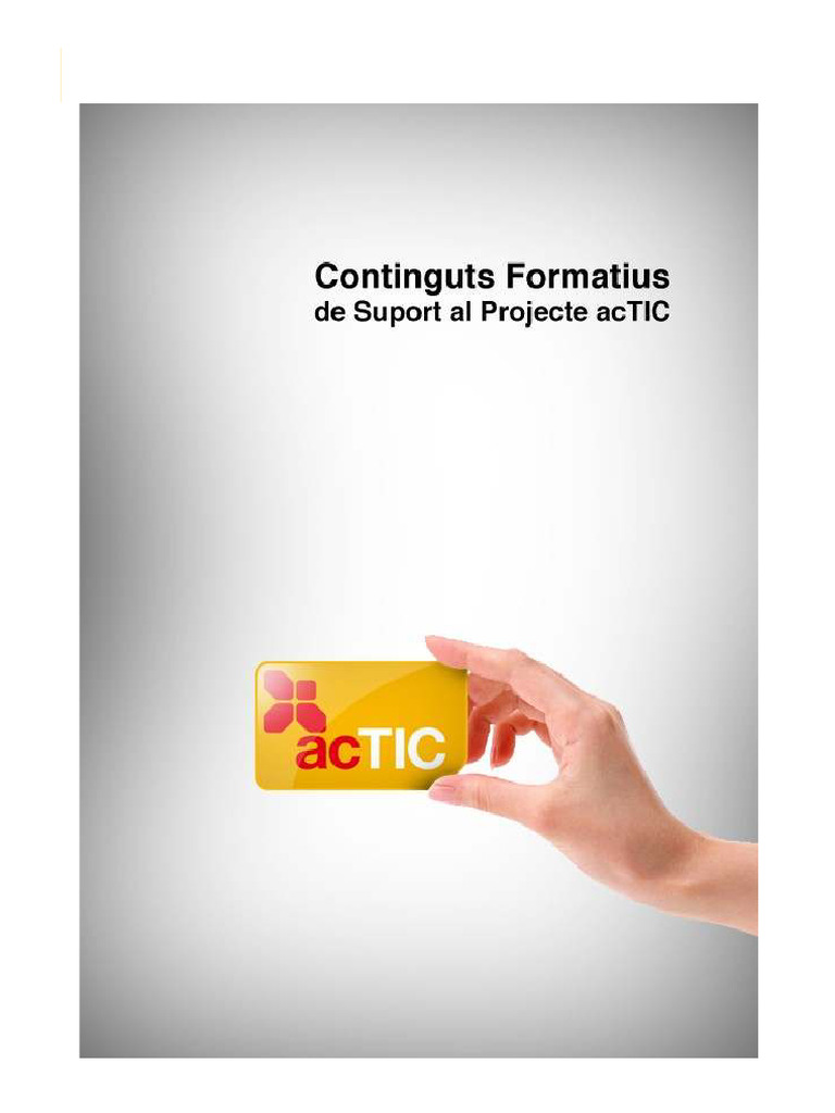 Actic Contingut Formatiu Nivell Inicial C3 Modul 5 | PDF