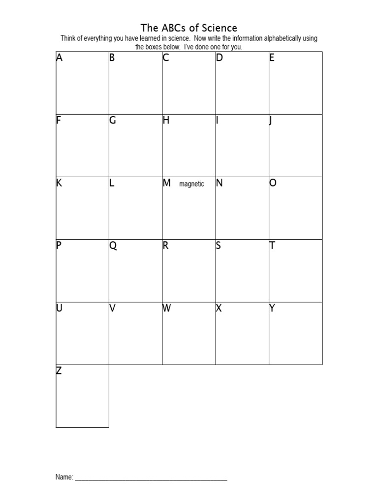 ABCsofScience 1 | PDF