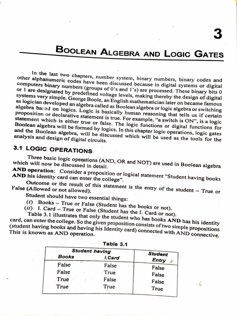 Boolean Algebra and Logic Gates Explained | PDF | Boolean Algebra ...