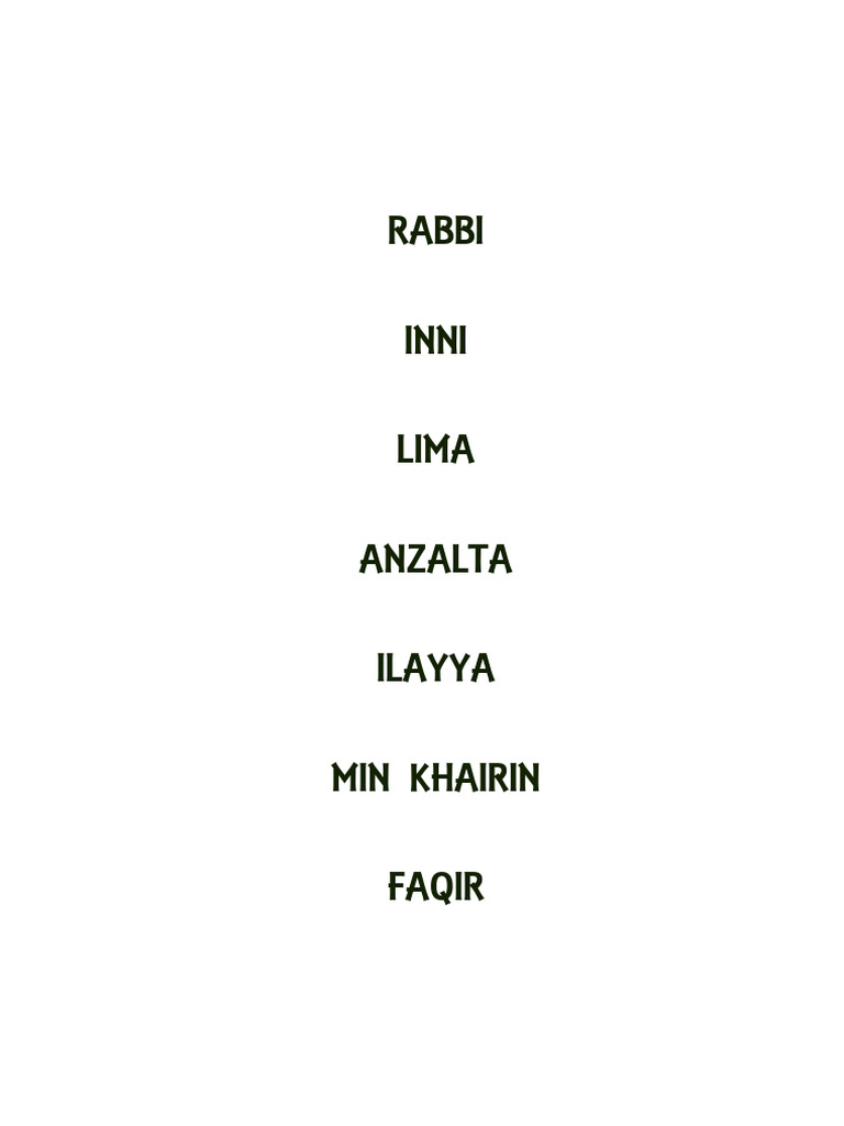Rabbi Inni | PDF