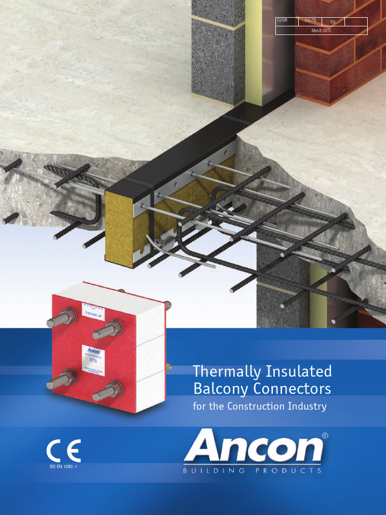 Thermally Insulated Balcony Connectors - March 2015 | PDF | Thermal ...