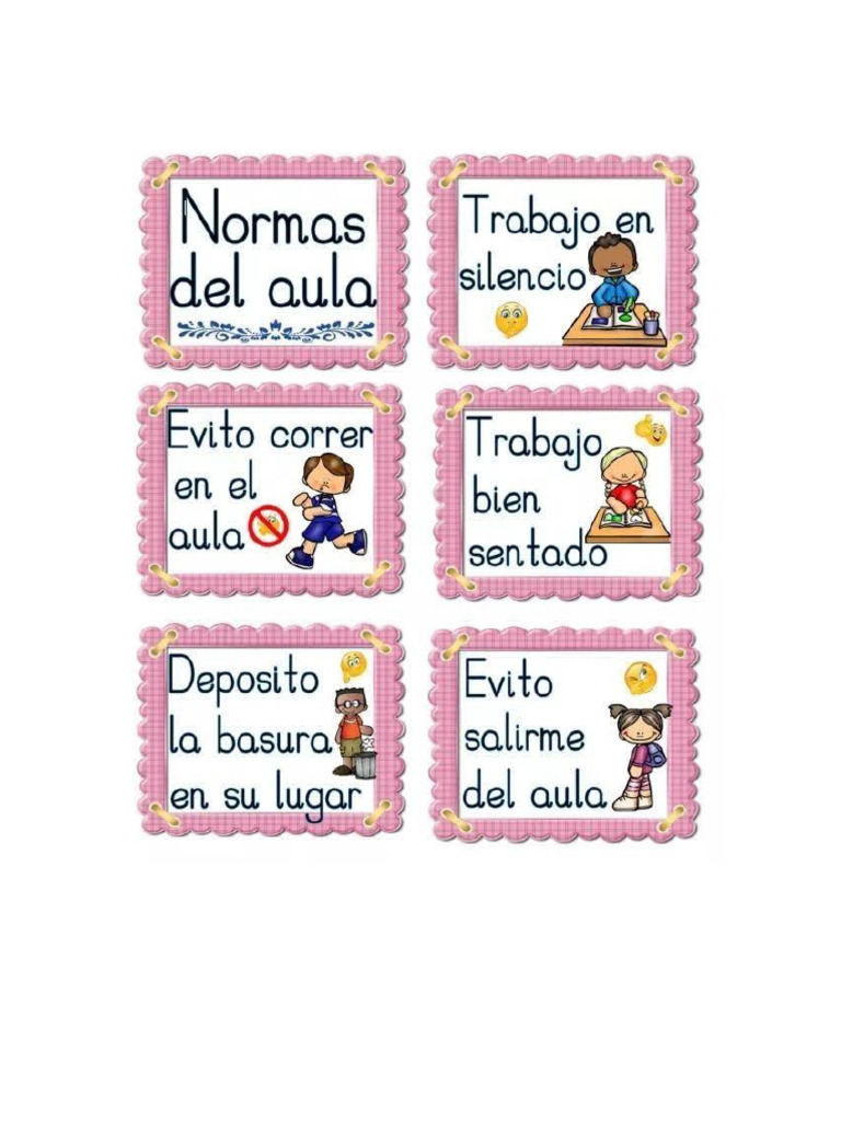 Reglas Del Salon | PDF