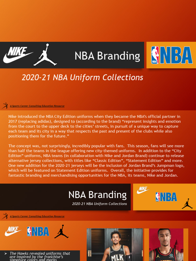 NBA City Edition Uniforms 2020-21 | PDF | National Basketball ...