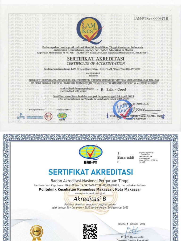 Akreditasi Prodi Dan PT | PDF