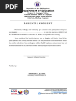 PARENTAL CONSENT FORM - Template Pursuant To Annex C of DepEd Order No ...