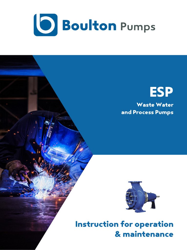 ESP Pump Operation & Maintenance Guide | PDF | Pump | Valve