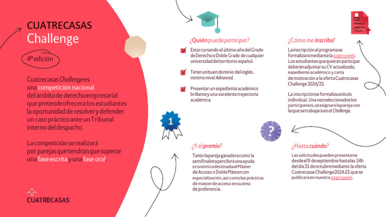 Brochure Cuatrecasas Challenge 2025 - PDF | PDF
