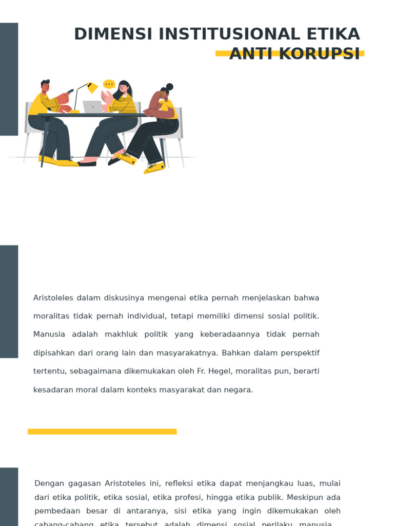 Dimensi INSTITUSIONAL | PDF