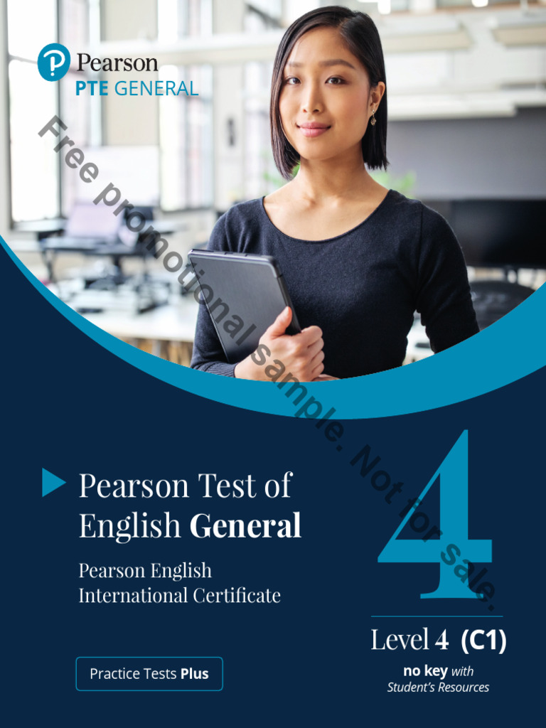 SAMPLE C1 Level 4-Practice Test Plus PTE General NO KEY | PDF ...