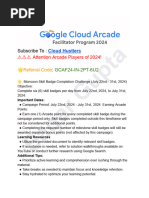 Google Arcade Points Calculator | PDF | Cloud Computing | Artificial Intelligence