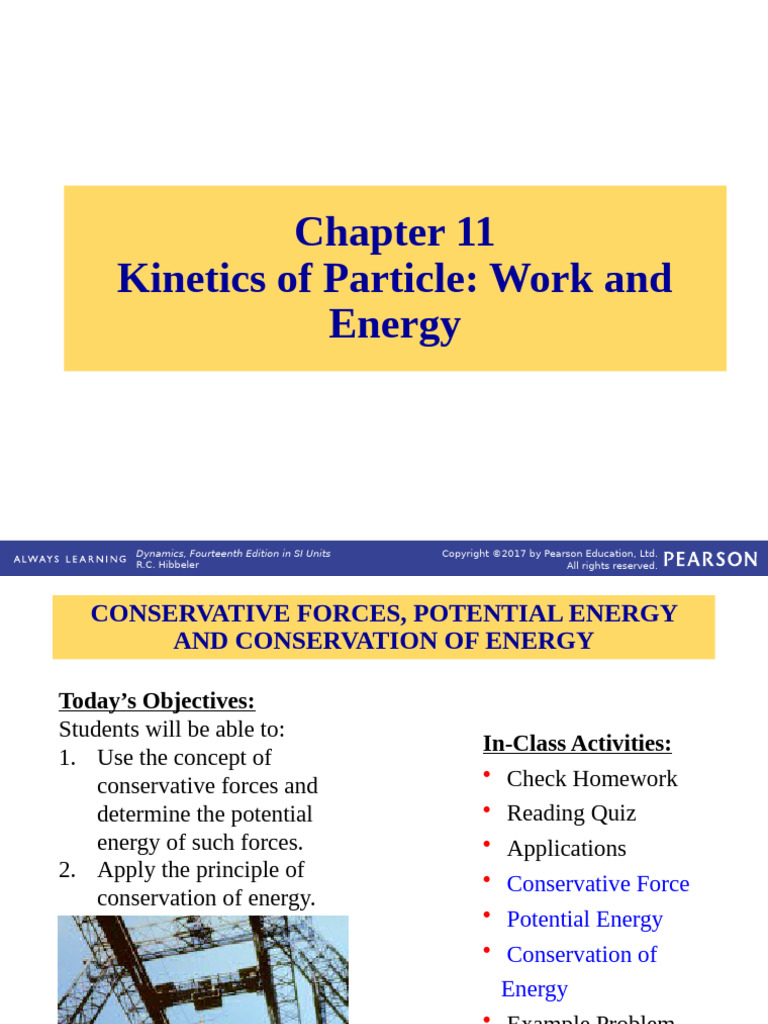 Dynamics - Lect PPT 11.5-11.6 | PDF | Potential Energy | Force