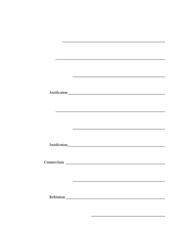 Body Paragraph Organizer Template | PDF | Finance & Money Management