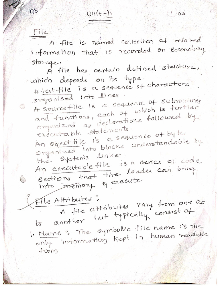 OS unit-5 | PDF