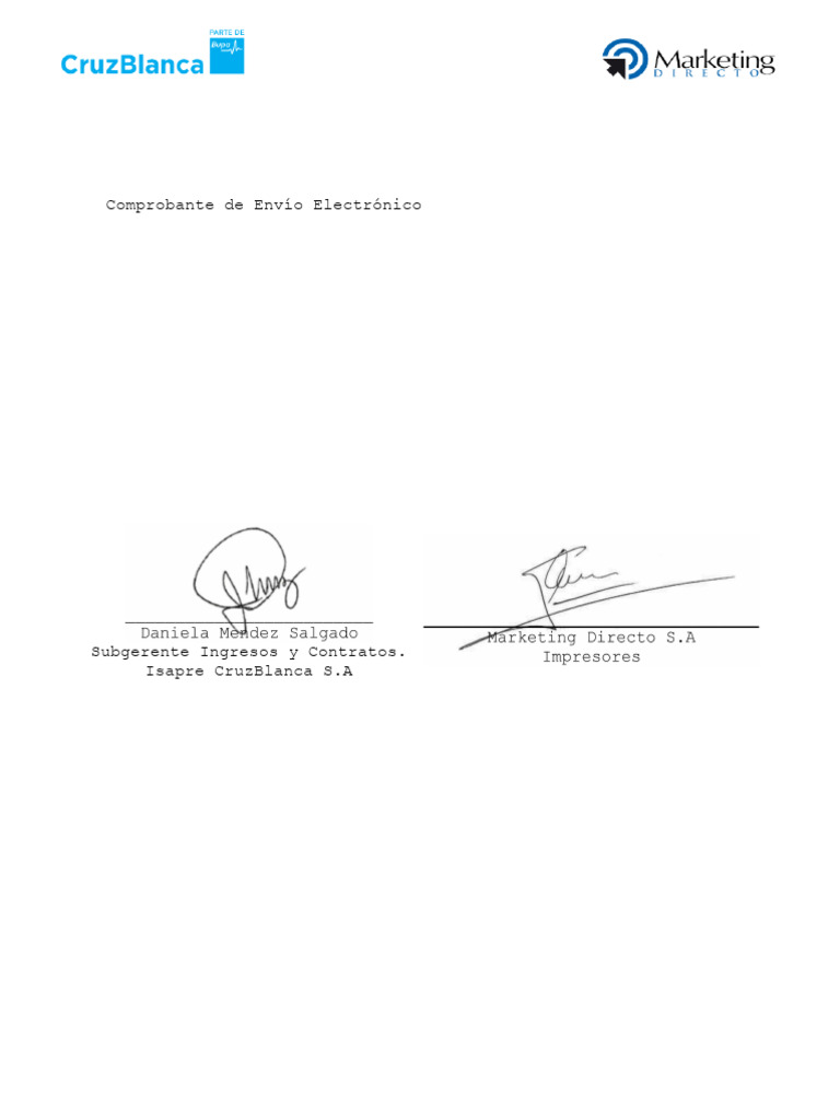 Comprobante Envio | PDF