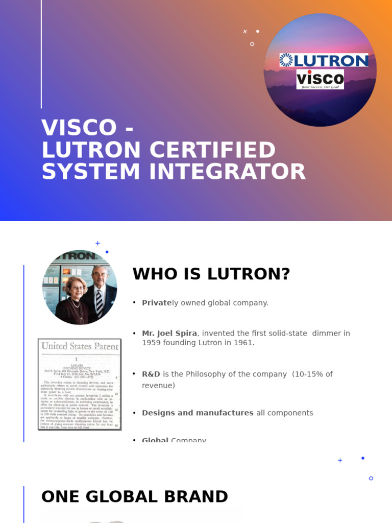 Lutron System Presentation Fab - 2024 | PDF | Green Building | Building ...