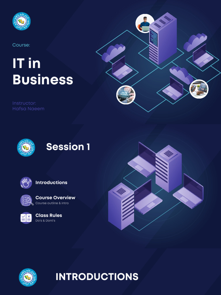 IT in Business Course Overview | PDF | Cloud Computing | Software As A ...