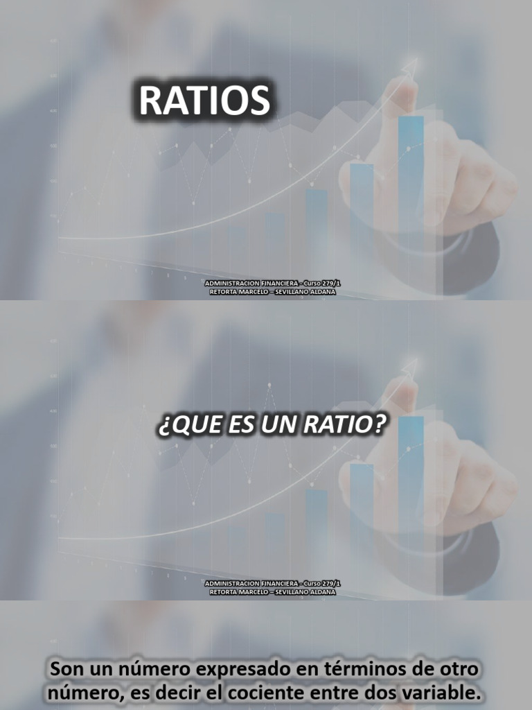 Ratios Financieros: Definición y Análisis | PDF | Rentabilidad sobre ...