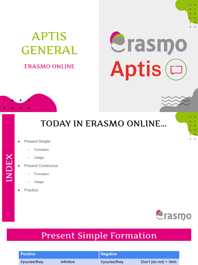 Present Simple Vs Present Continuous | PDF | Syntax | Language Families