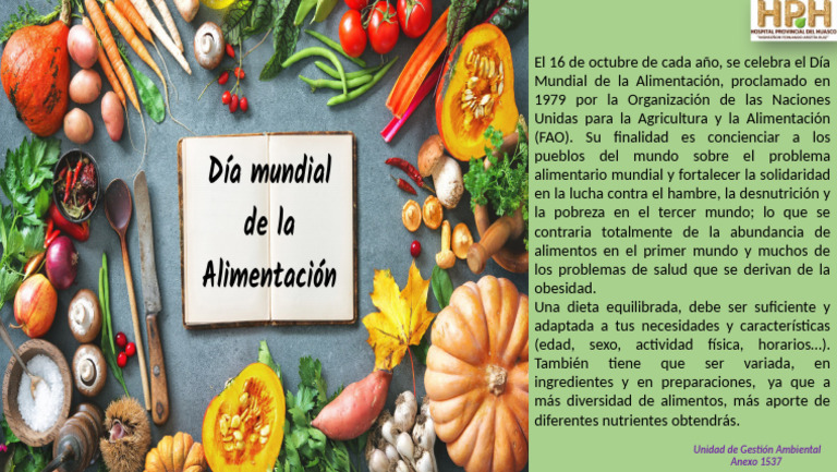 Día Mundial de La Alimentación | PDF