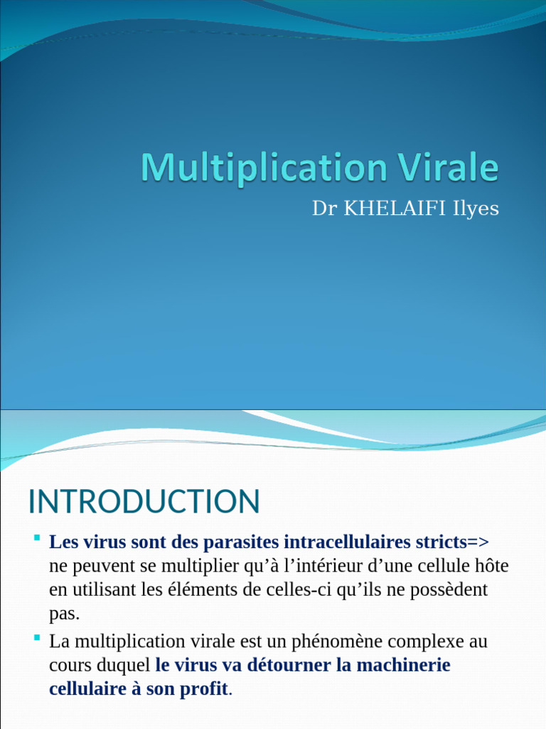 Multiplication Virale - Résidents | PDF | Virus | Répertoire national ...