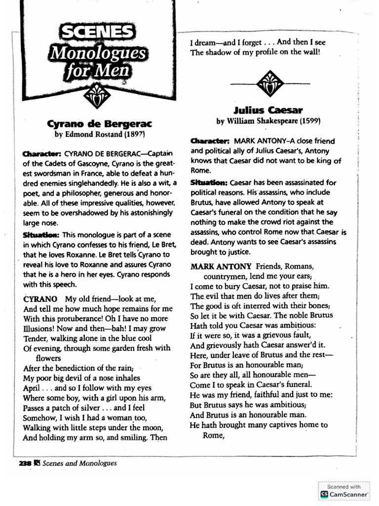 Cyrano de Bergerac | PDF