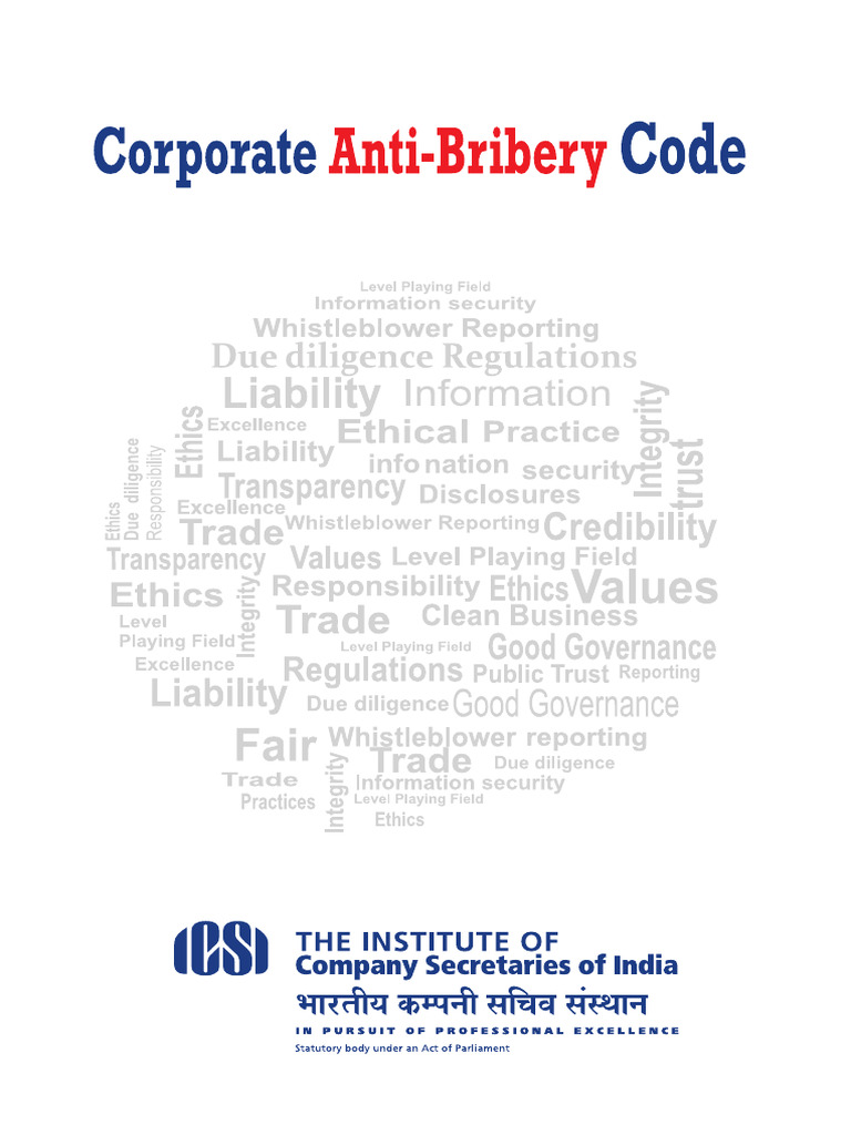 Corporate Anti-Bribery Code | PDF