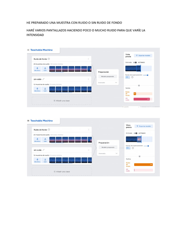 Google Teachable Machine | PDF