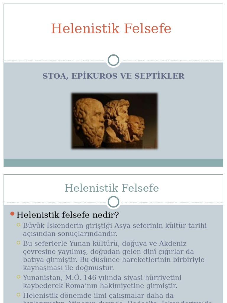 Helenistik Dönem | PDF