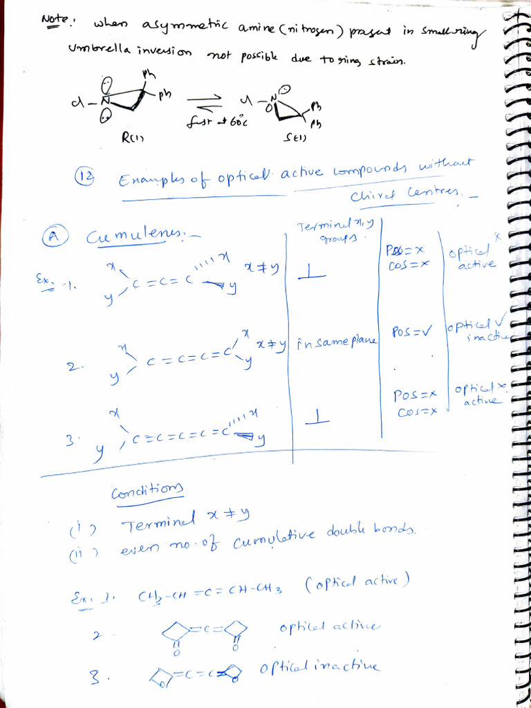 GOC Optical Isomerism 7 | PDF | Stereochemistry | Organic Chemistry