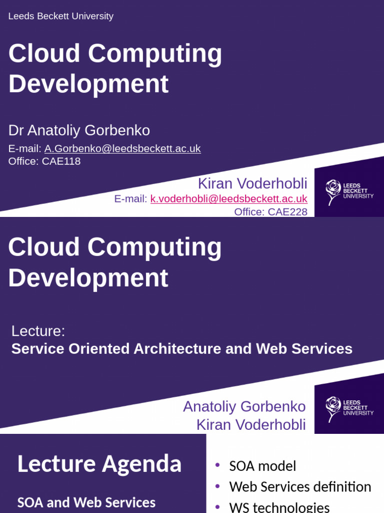 4 - Service Oriented Architecture and Web Services | PDF | Web Service ...