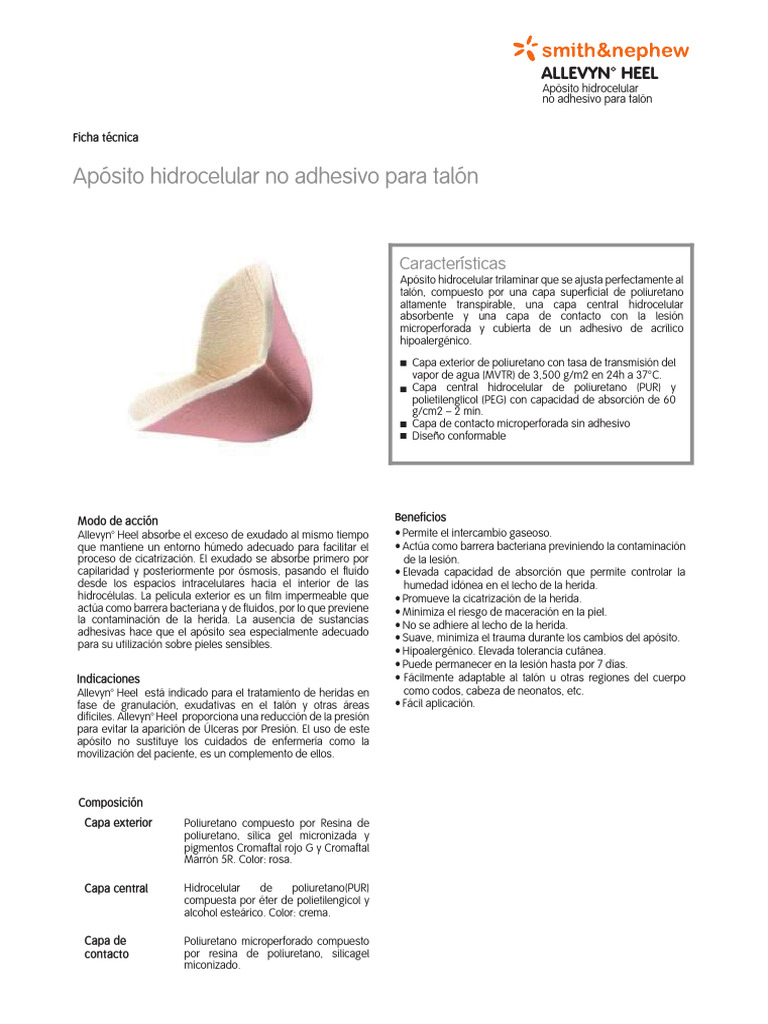 Allevyn Heel | PDF | Herida