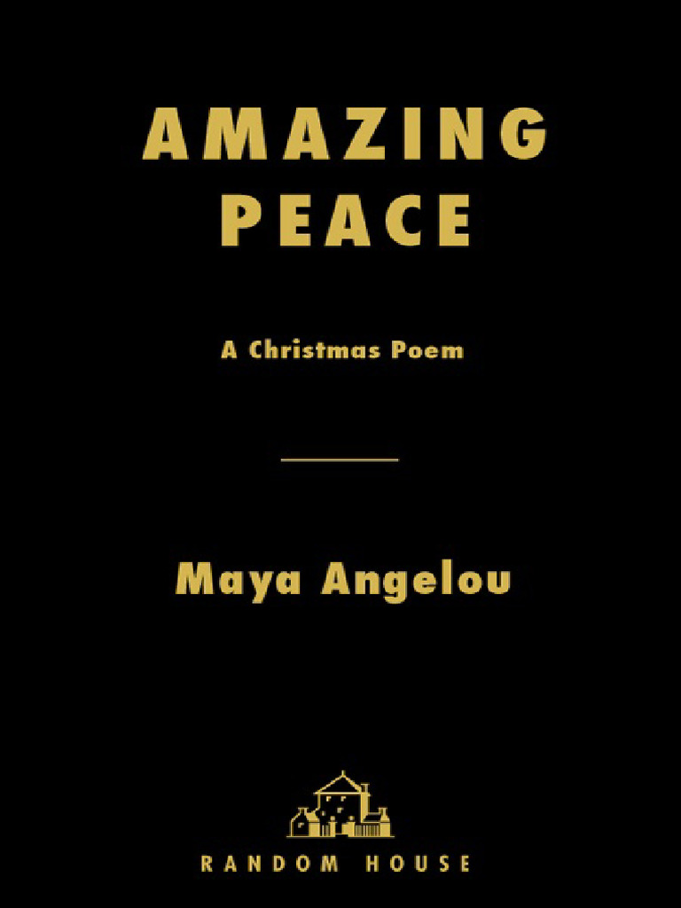 Amazing Peace - Maya Angelou | PDF | Religion & Spirituality
