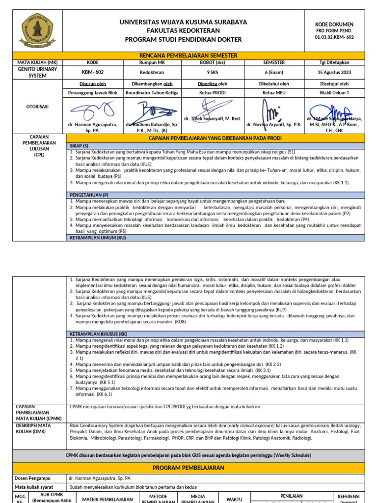 RPS Gus | PDF | Sains & Matematika