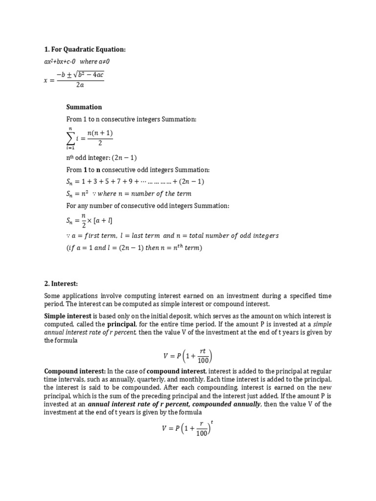GRE Math Law | PDF | Area | Triangle