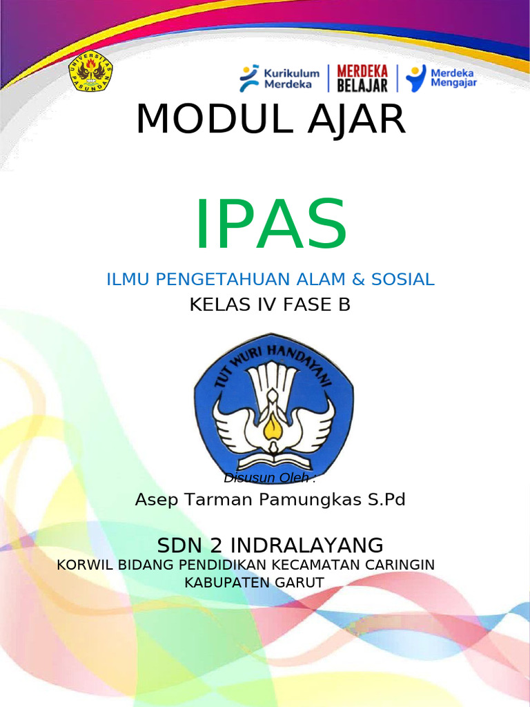 Modul Ajar - Asep Tarman Pamungkas - 245076434 | PDF | Sains & Matematika