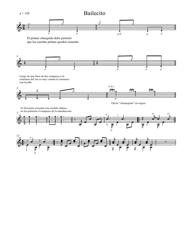 Bailecito - Full Score | PDF