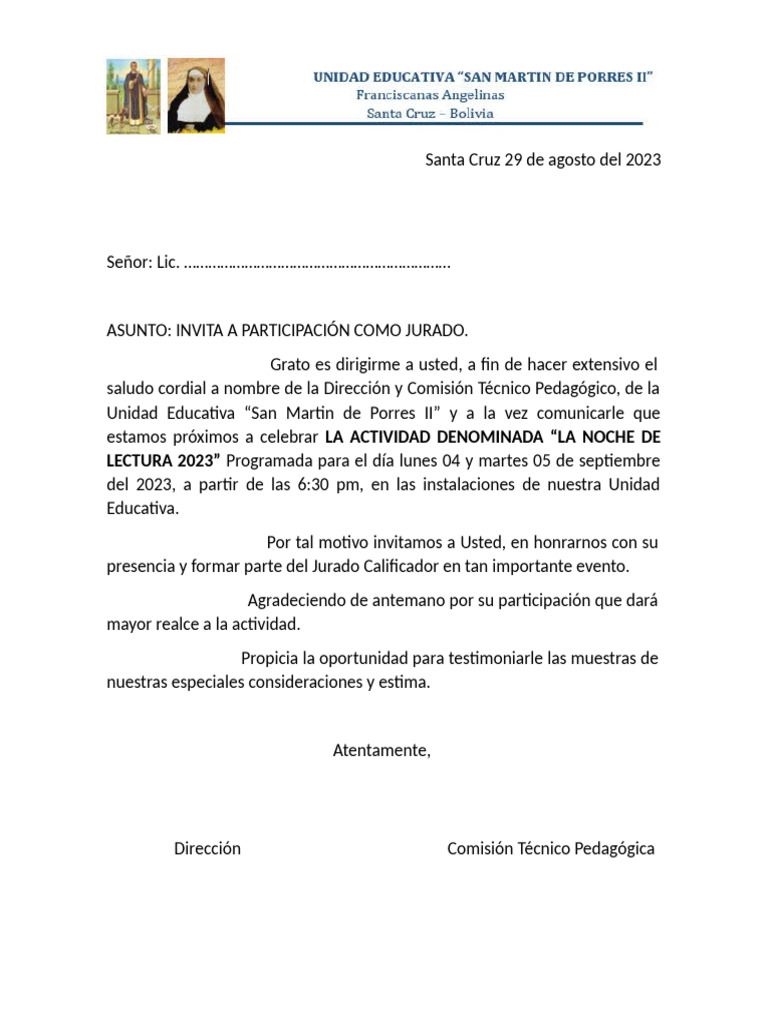 Carta de Solicitud de Jurado | PDF