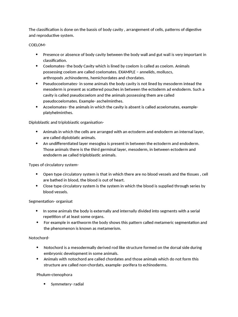 Animal Classification Guide | PDF
