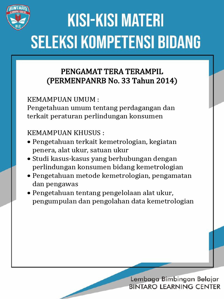Pengamat Tera Terampil | PDF | Pengelolaan Keuangan & Uang | Ilmu Sosial