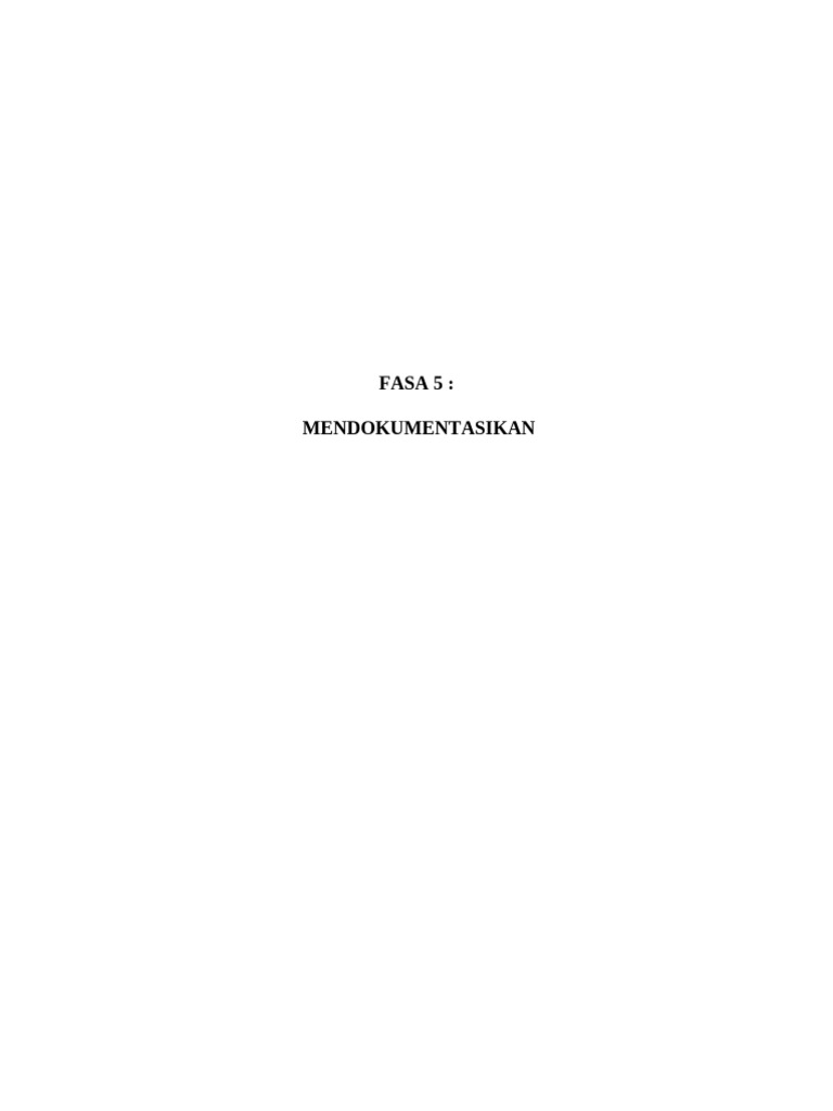 Dokumentasi Fasa 5 Kerja Kursus Sains Pdf