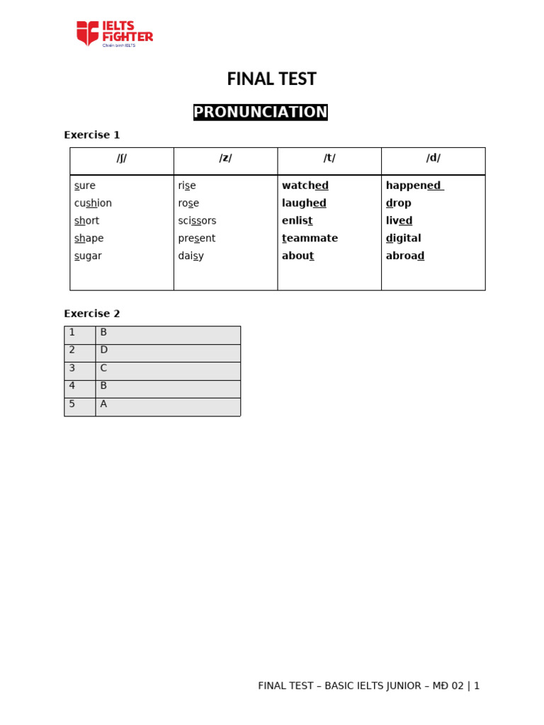 Answer Key CK2 BAIEJ | PDF