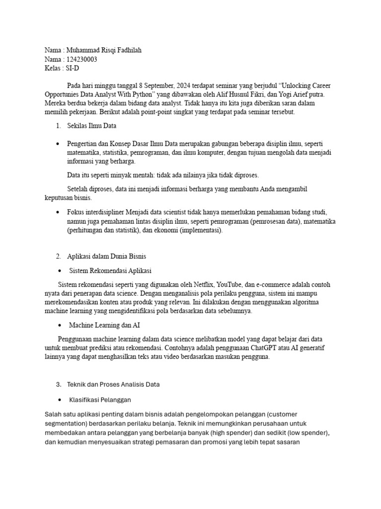 Muhammad Risqi Fadhilah - Kapsel2 | PDF