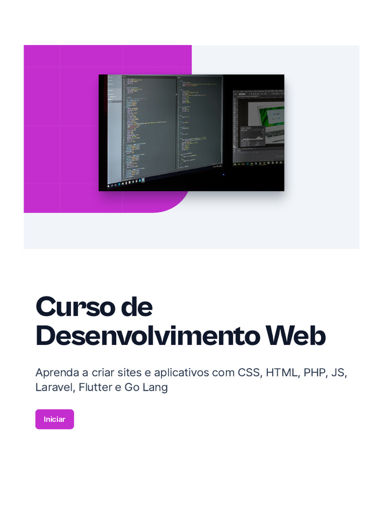 Curso de Desenvolvimento Web | PDF | Rede mundial de computadores | Internet e Web