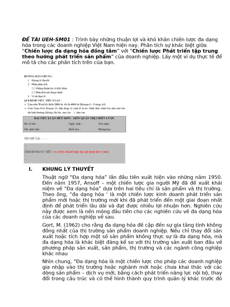 Tiểu luận QTCL KTHP | PDF