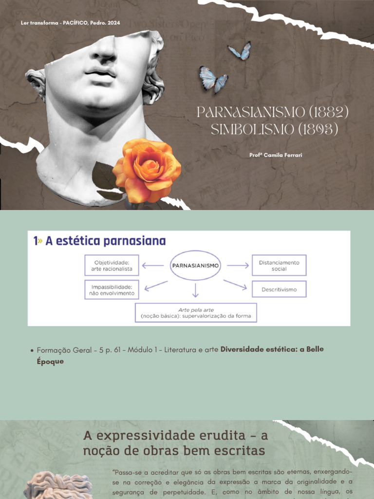 Parnasianismo e Simbolismo na Literatura | PDF | Simbolismo (artes ...